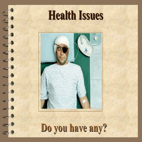 Health Issues | PPT