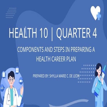 Components and Steps in Preparing Health Career Plan.pptx
