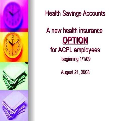 HSA Slideshow | PPT