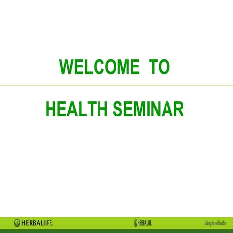 Herbalife product detail and usage | PPTX