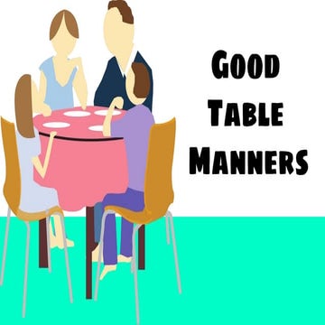 Health 1 good table manners | PDF