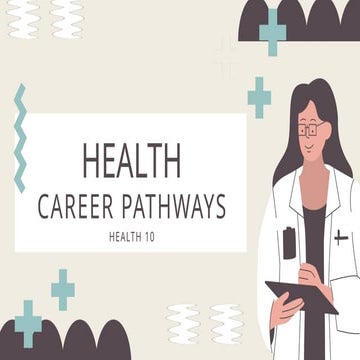 health career pathways powerpoint presentation | PPTX