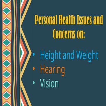 health 6 Q1W1 Personal Health Issues and Concerns on.pptx