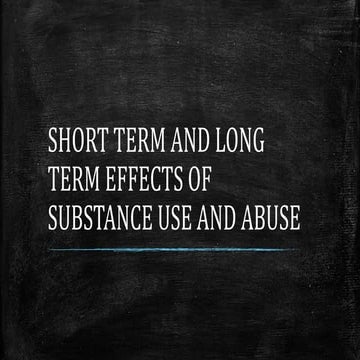 The Six Classifications of Drugs of Abuse (Grade 9 (Mapeh) Health ...