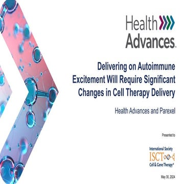 Cell Therapy Expansion and Challenges in Autoimmune Disease | PDF ...
