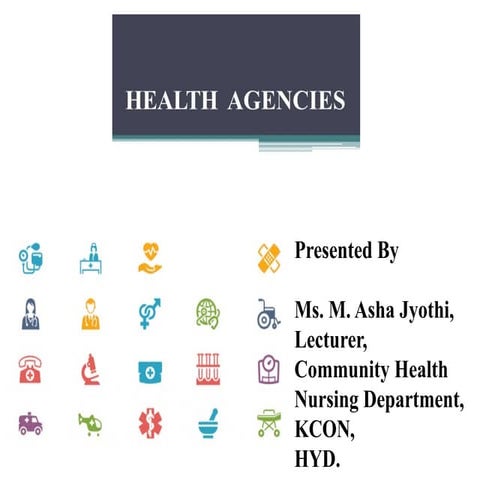 Health Agencies.pptx.................... | PPTX