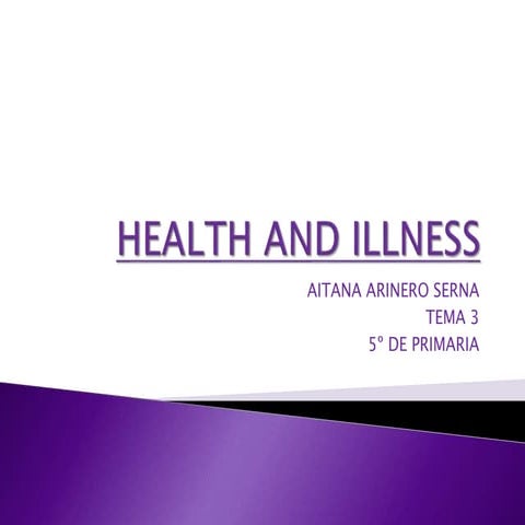 Health and illness | PPTX