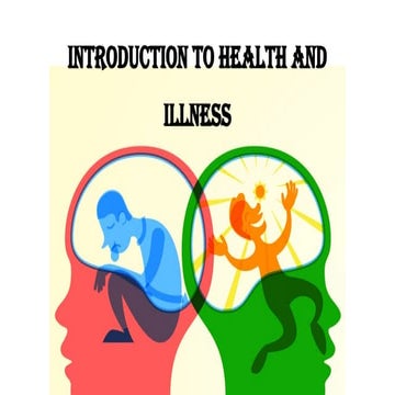 Models of health and illness | PPTX
