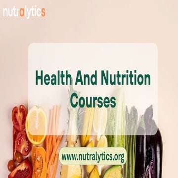 HNA – Health and Nutrition Training Program | PDF