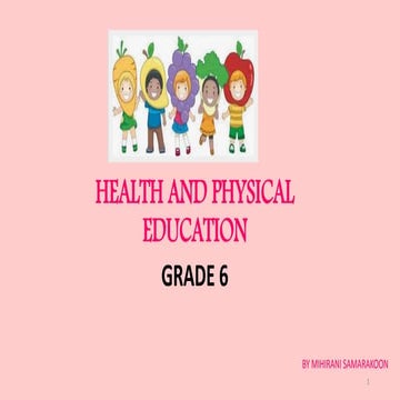 Health and physical education quiz 1 | PPTX | Indoor Environmental ...