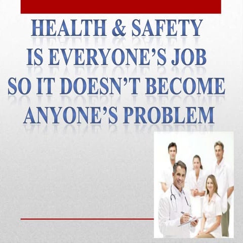 Health and safety | PPTX