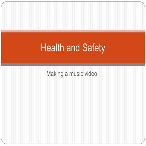 Health and safety | PPT