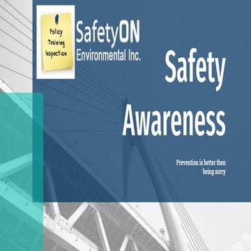 Health and safety awareness | PPTX