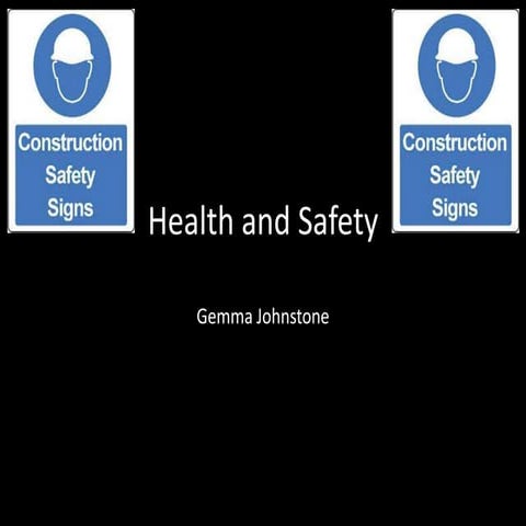 Health and safety (blog) | PPT