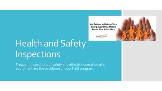 Health and Safety Policies | PPT