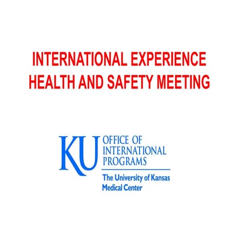 HEALTH AND SAFETY MEETING PRESENTATION PPT | PPTX