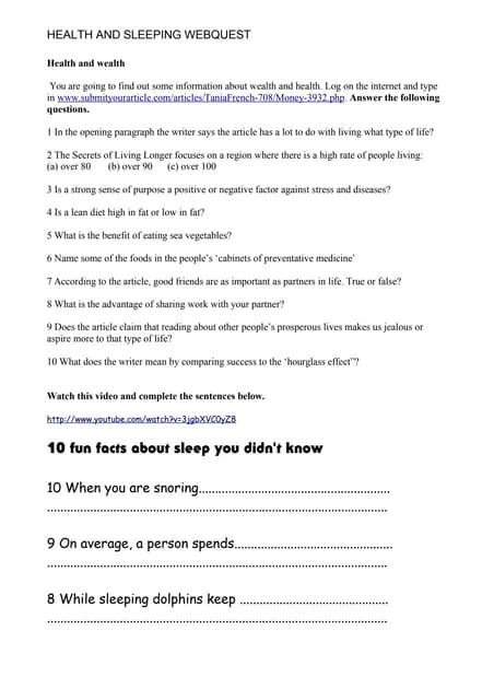 Why do we sleep | PDF