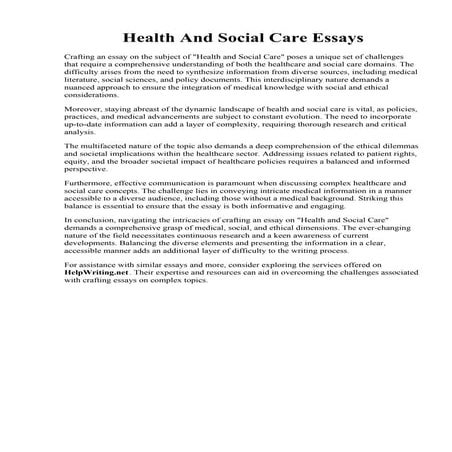 Health And Social Care Essays.pdf