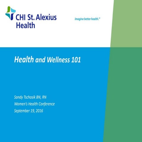 Health and wellness 101 | PDF