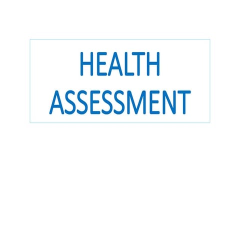 A DEEP DIVE INTO YOUR HEALTH & UNDERSTANDING YOUR BODY | PPTX