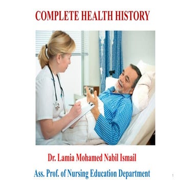 Nursing Health History -Health cou . PDF | PPT