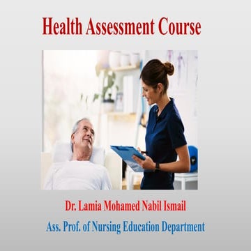 Health Assessment Intoduction - Lecture 1.pdf