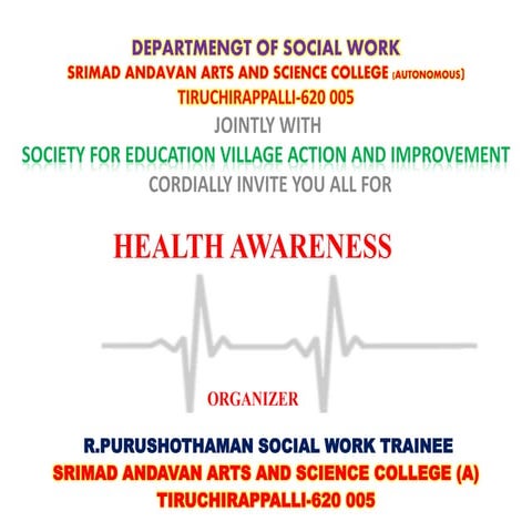 Health awareness ppt | PPTX