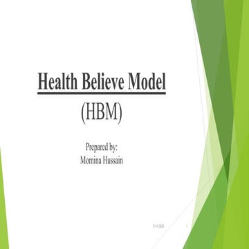 Health Believe Model.pptx