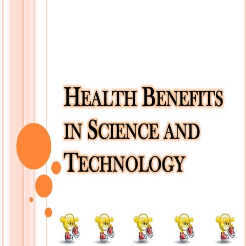 Health benefits in science and technology | PPTX | Infectious Diseases ...