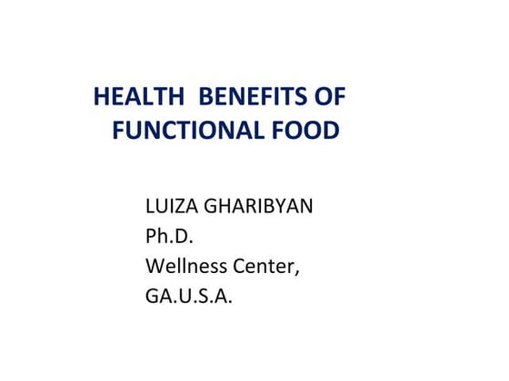 food nutrition and health power point presentation | PPTX