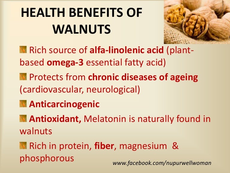 Health Benefits Of Walnuts