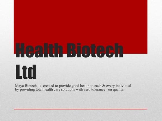 Pharma franchise of General Division Soltech Life Sciences | PPT