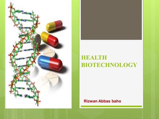 Medical biotechnology | PPT
