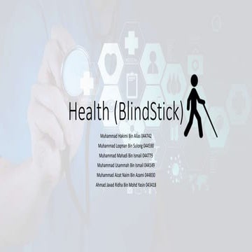 Health blindstick | PPTX