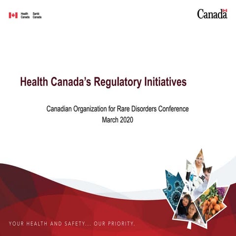 RDD 2020 Day 1 PM: Health Canada Regulatory Update | PDF