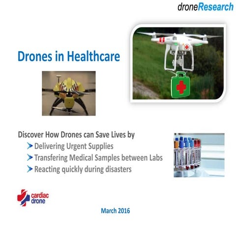 Drones in Healthcare | PDF