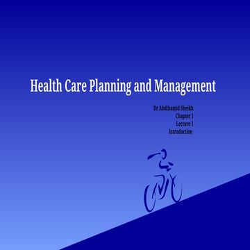 Health Care, Chapter one.pptxHealth Care | PPT