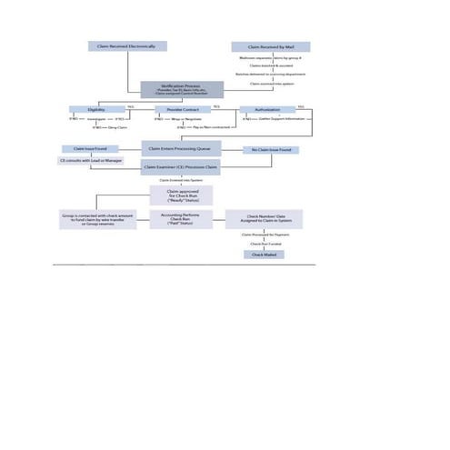 Health care claims processing | DOCX