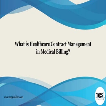 Healthcare contract management | PPTX