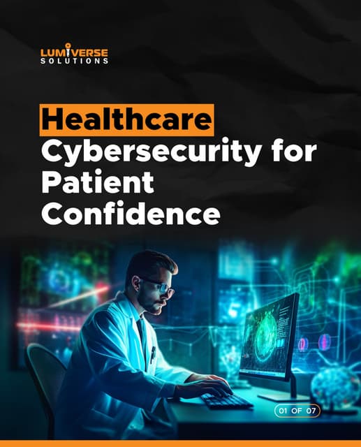 Healthcare Cybersecurity | Cybersecurity in Healthcare | PPTX