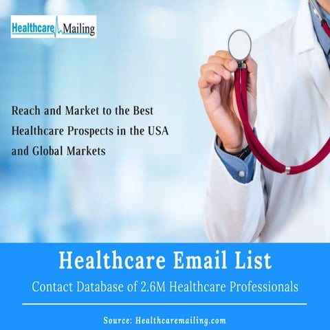 Healthcare Email List | PPT