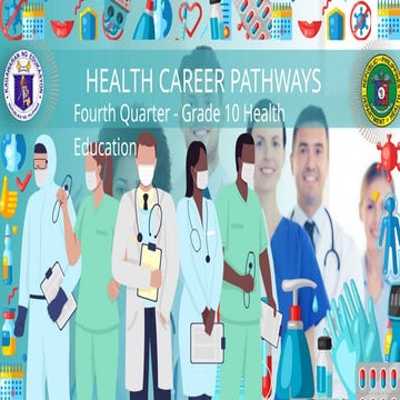 Health Career Pathways.pptx nsiuasfdiwqbconsocihqoewgfjnbdajcnoief | PPTX