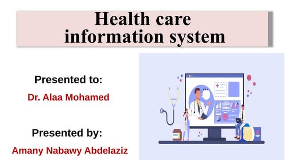 Health information systems (his) | PPTX | Technology & Computing