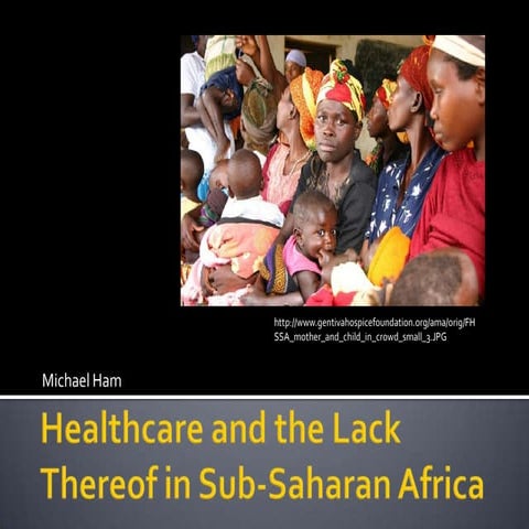 Healthcare in sub saharan africa | PPTX
