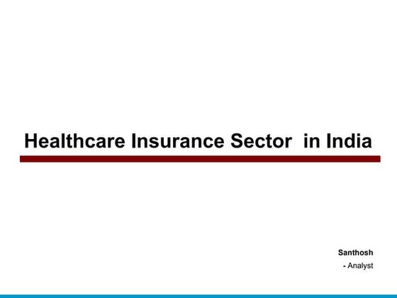 Indian insurance industry overview & market development analysis | PPTX ...