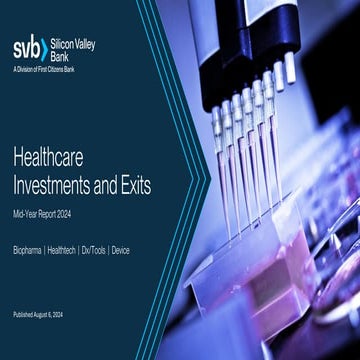 SVP Healthcare Investments and Exits Mid-Year 2024 | PDF