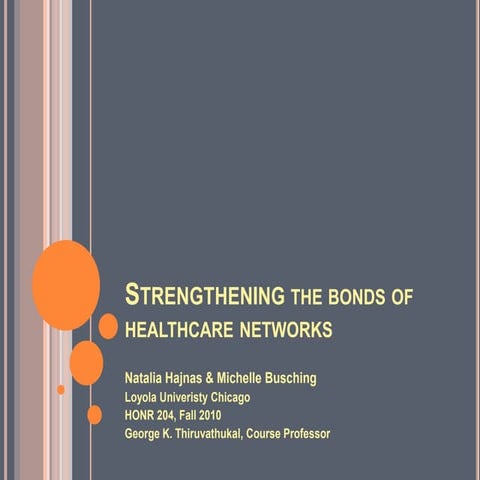 Healthcare Networks | PPTX | Health Insurance | Insurance