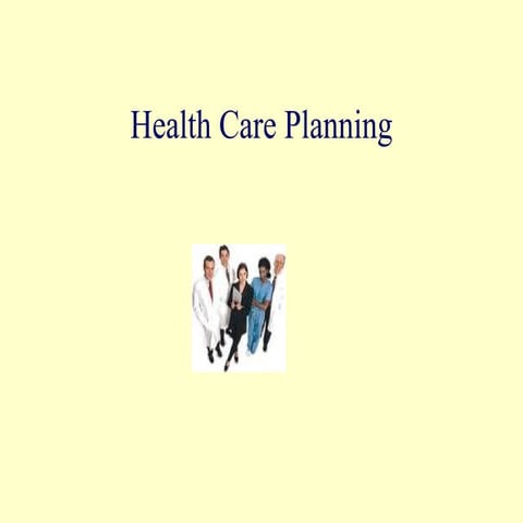 Health care planning | PPT