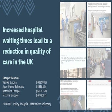 Health Care Policy Advice NHS UK | PDF