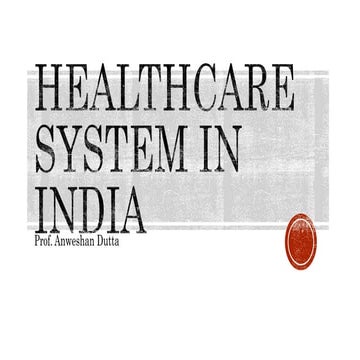 Healthcare system in India.pptx